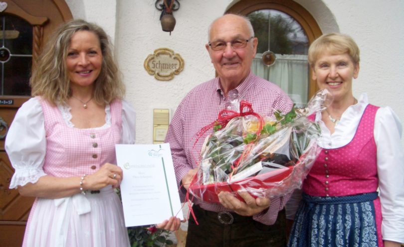 Ehrung für 70-mal Urlaub in Bergen – Samerberger Nachrichten