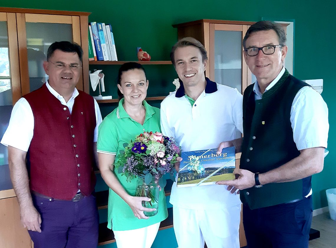 Glückwünsche für neuen Arzt auf dem Samerberg – Samerberger Nachrichten