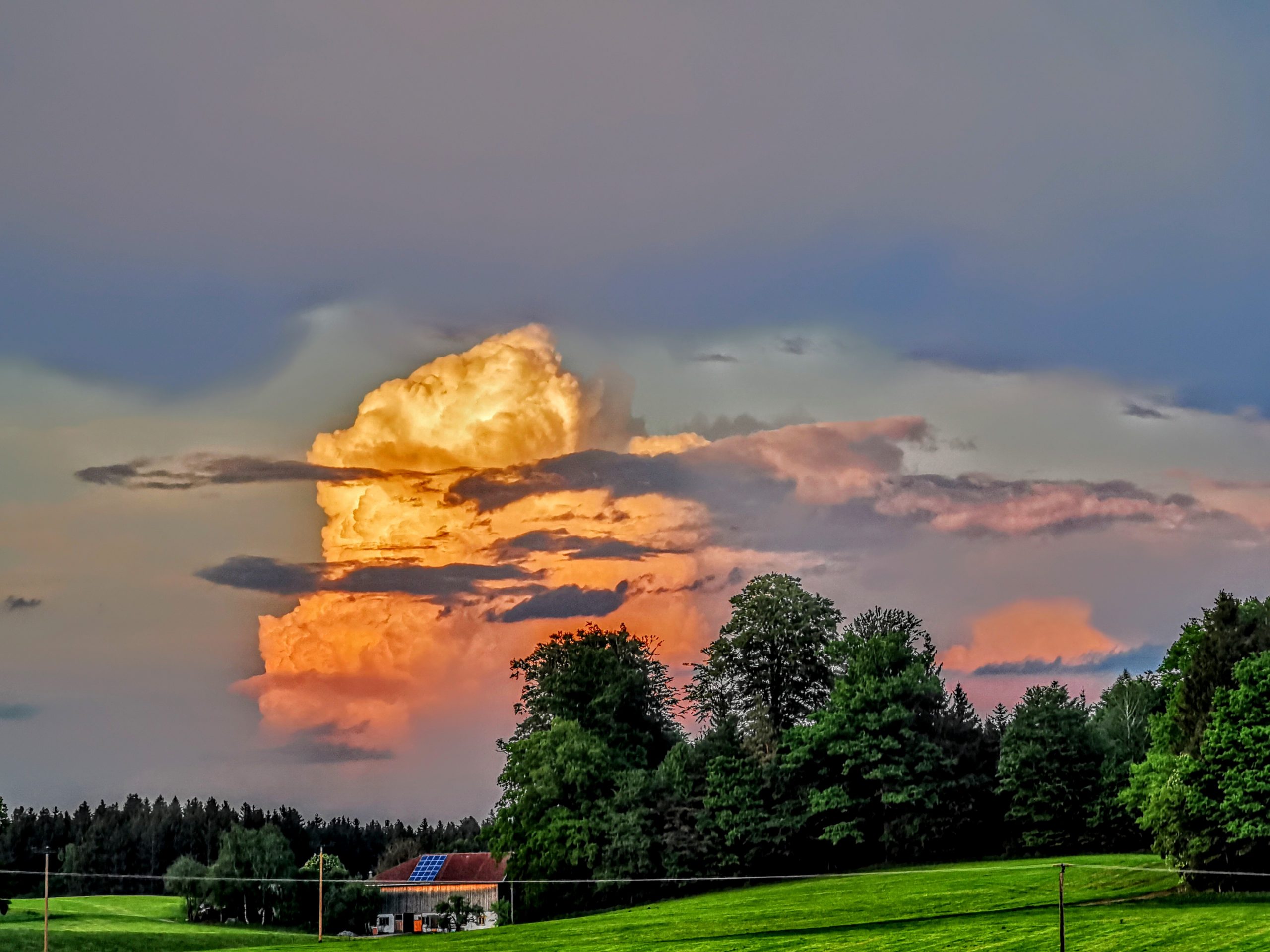 Chiemgauer Wolken- und Farbenspiel – Samerberger Nachrichten