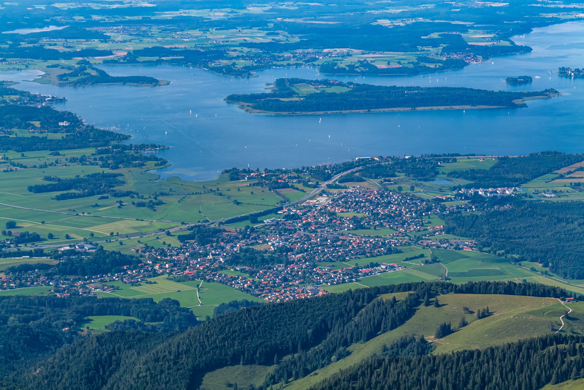 Bernau am Chiemsee und aus der Luft – Samerberger Nachrichten