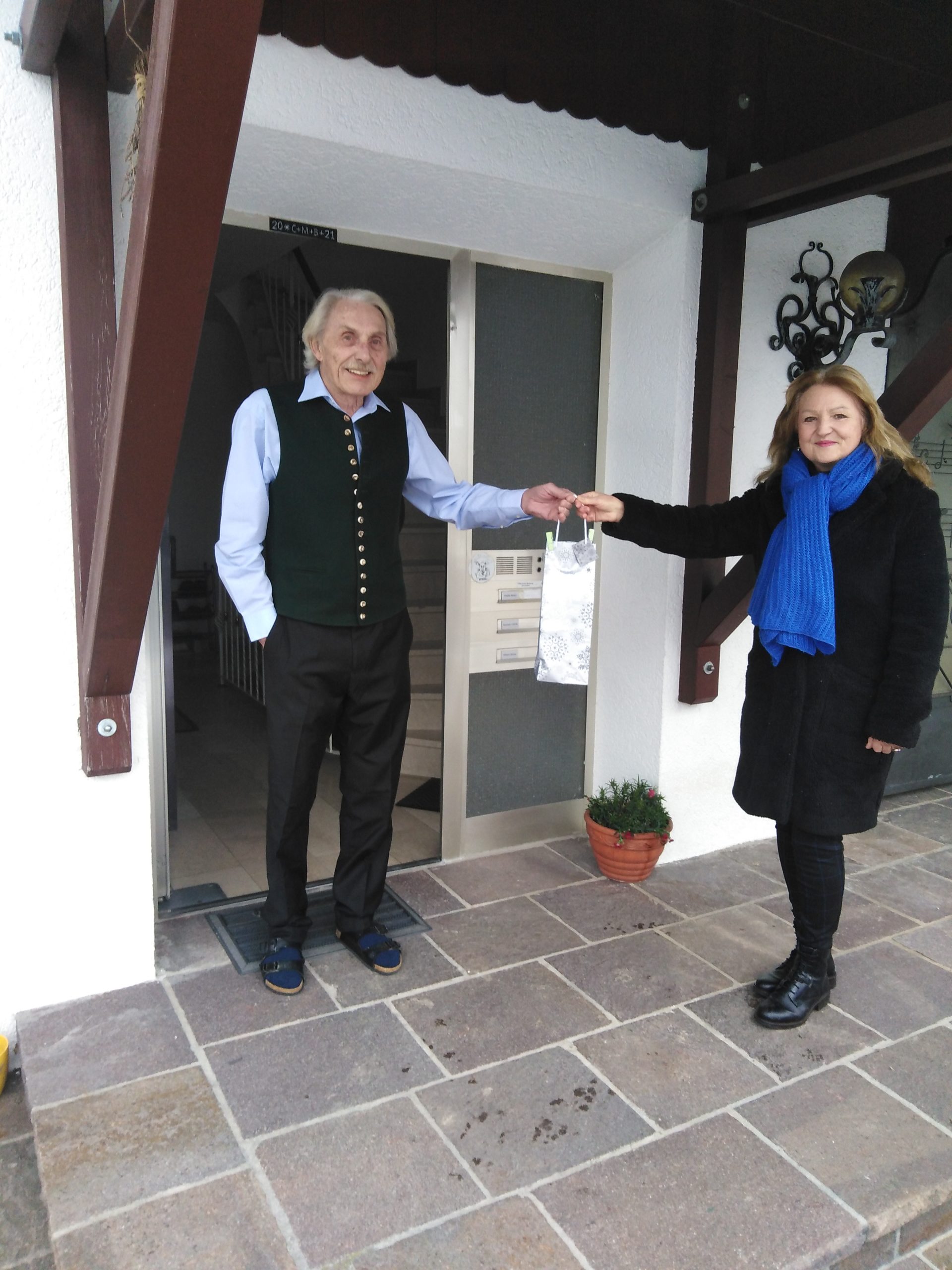 Chorleiter Willi Weitzel: 25 Jahre bei Priener Liedertafel ...