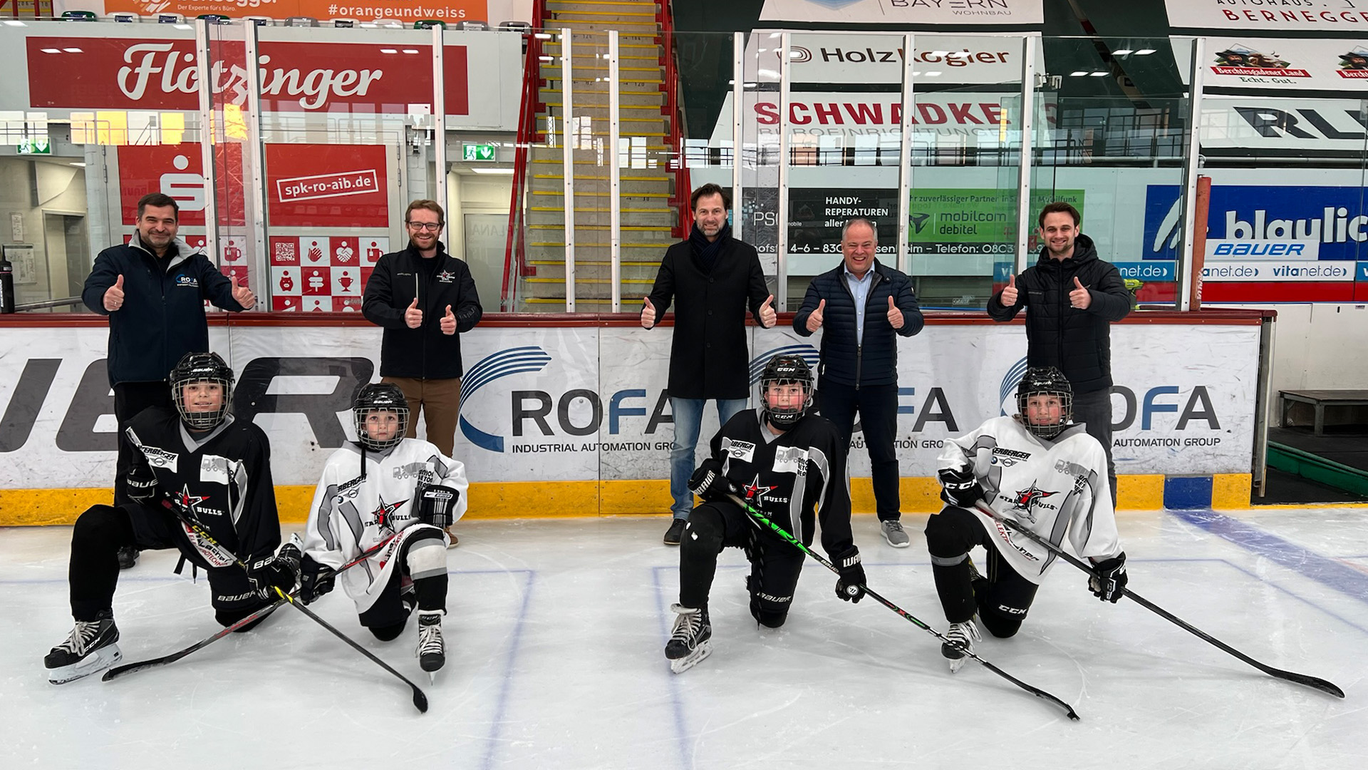 Stadionnamensgeber ROFA verlängert Starbulls-Partnerschaft ...