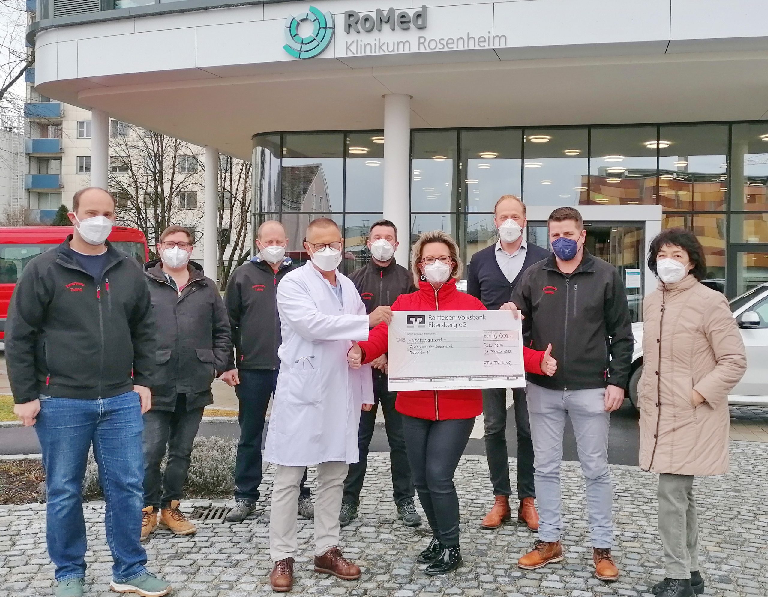 FFW Tulling spendet für Förderverein Kinderklinik Rosenheim ...