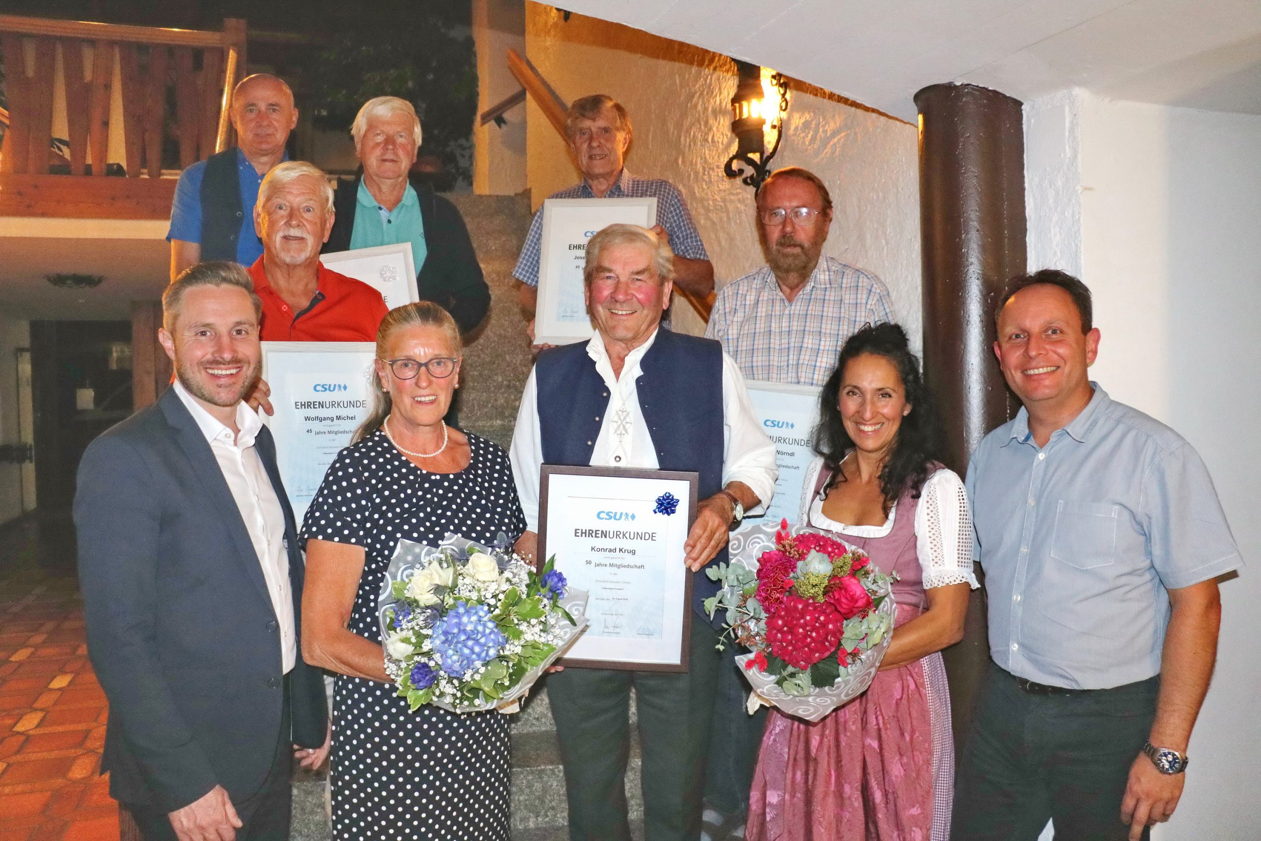 Ehrungen beim CSU-Ortsverband Frasdorf – Samerberger Nachrichten