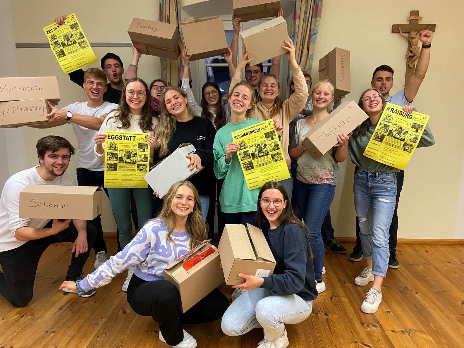 Junge Leute helfen – ein großes Projekt – Samerberger Nachrichten