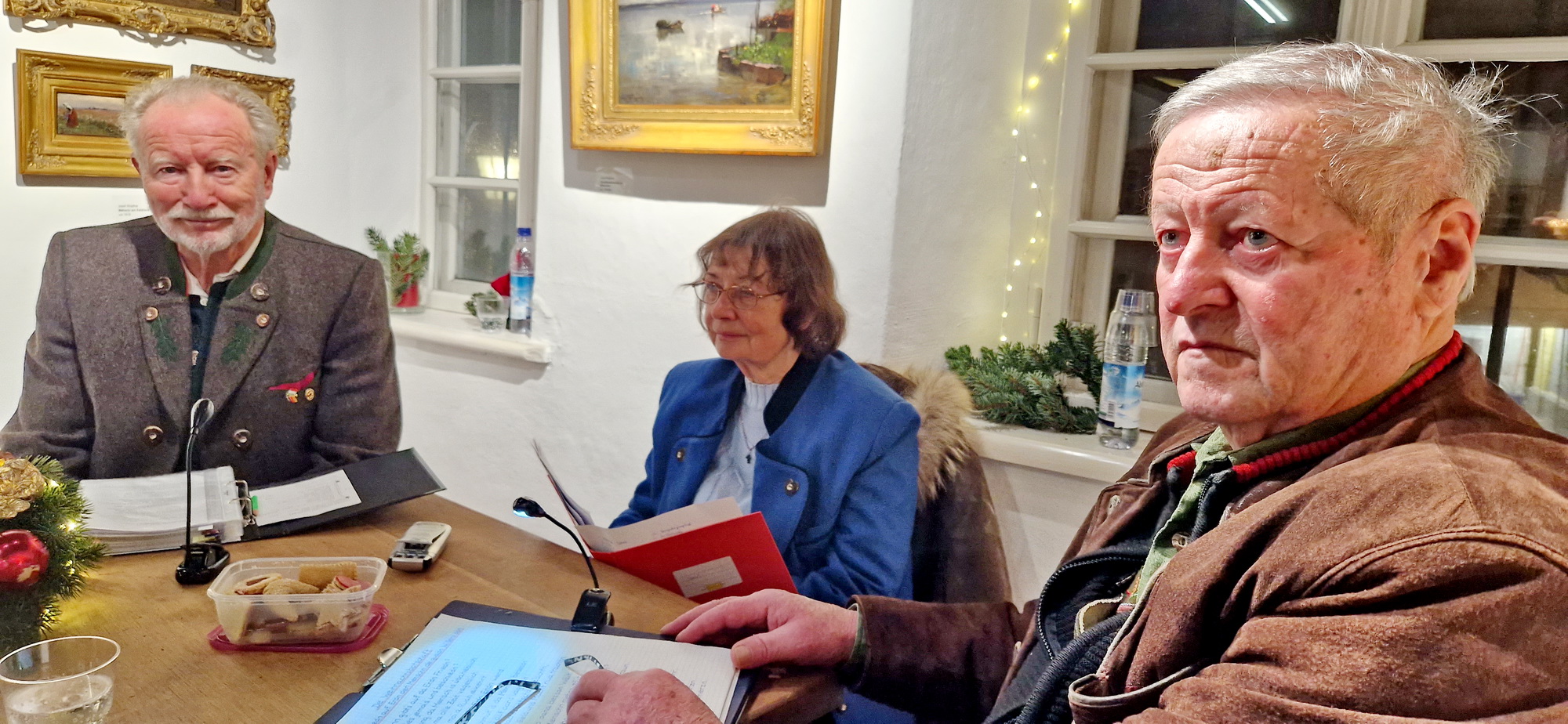 Hoagascht der Priener Verserlschreiber im KronastHaus in Prien ...