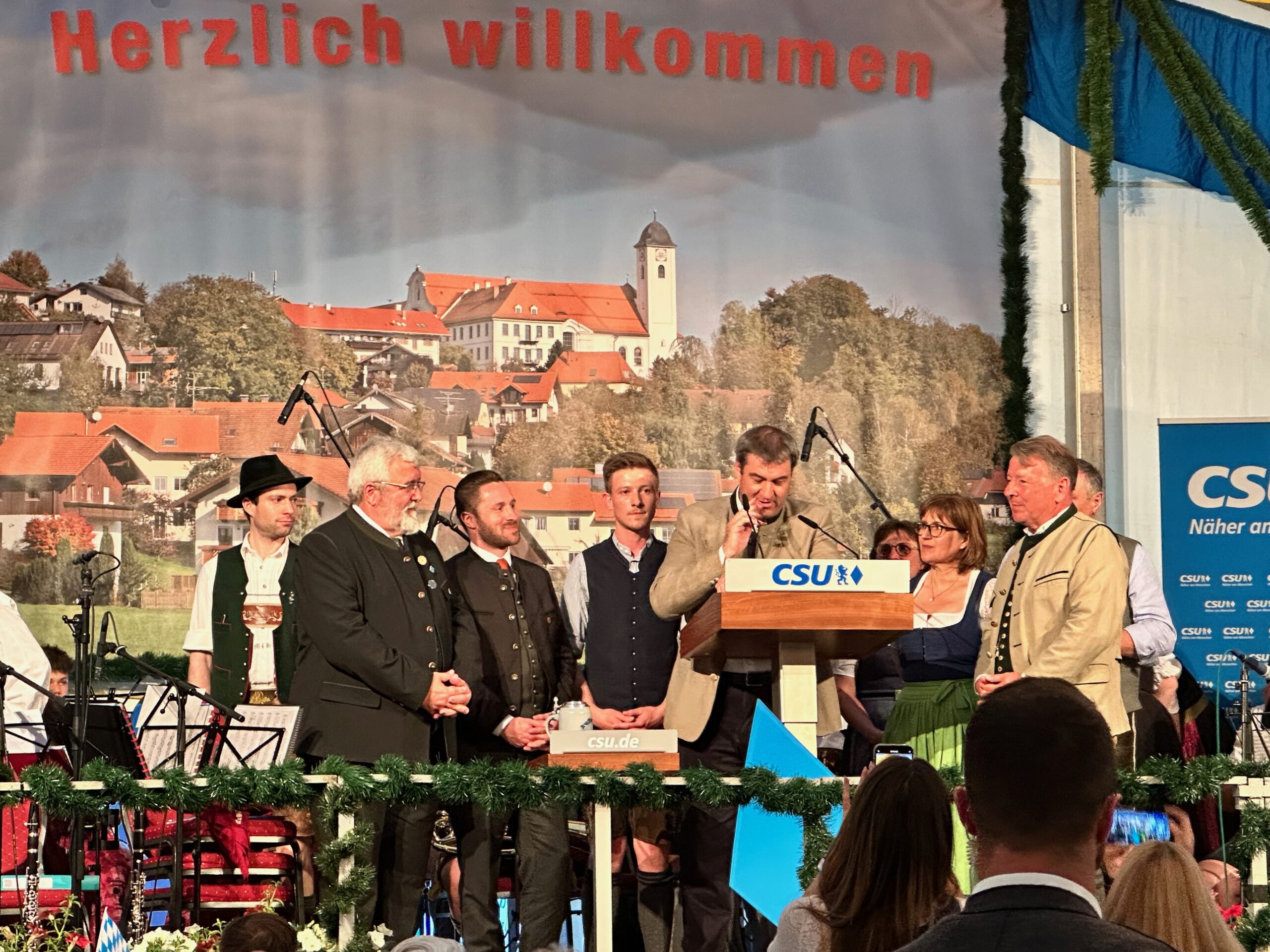 Dr. Markus Söder zu Gast in Rott am Inn – Samerberger Nachrichten