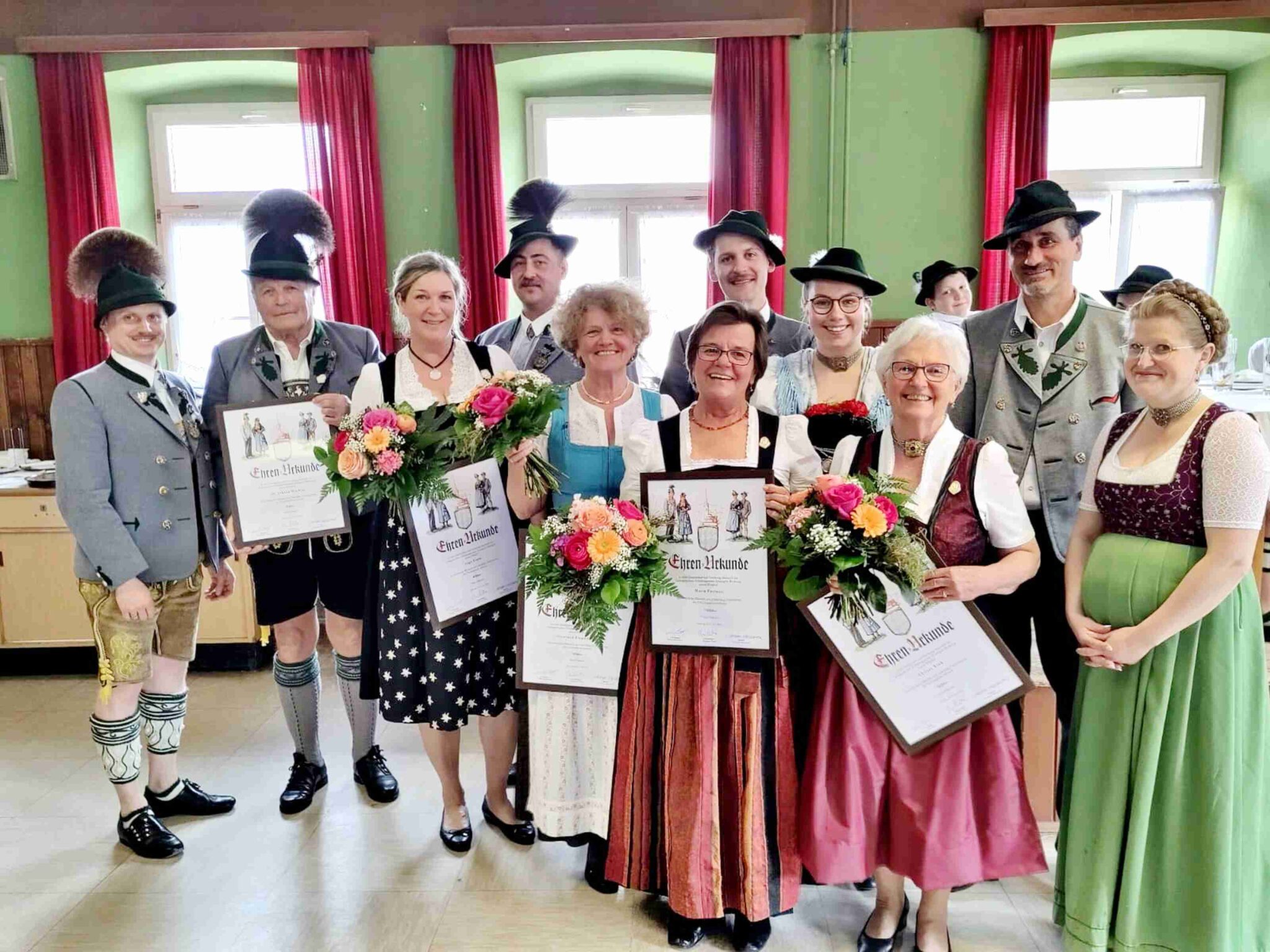 Trachtler-Ehrungen in Riedering – Samerberger Nachrichten