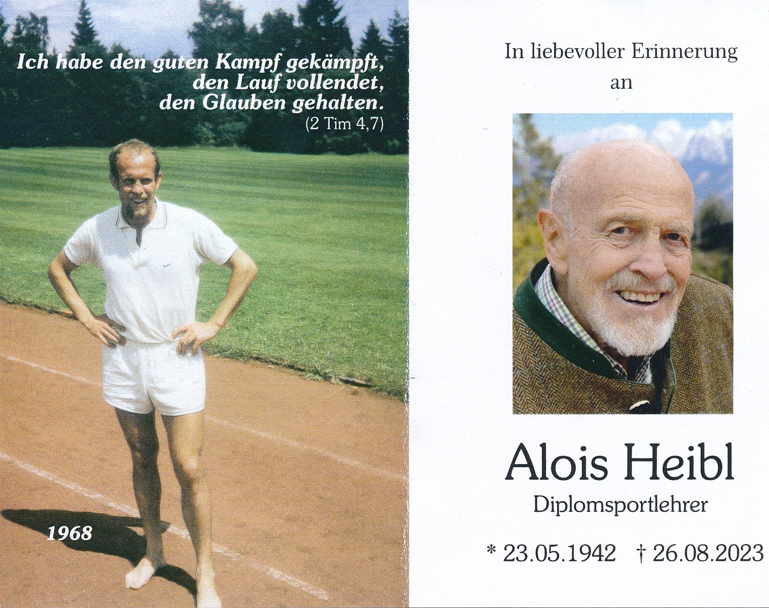 Am Grab von Alois Heibl in Altenbeuern – Samerberger Nachrichten