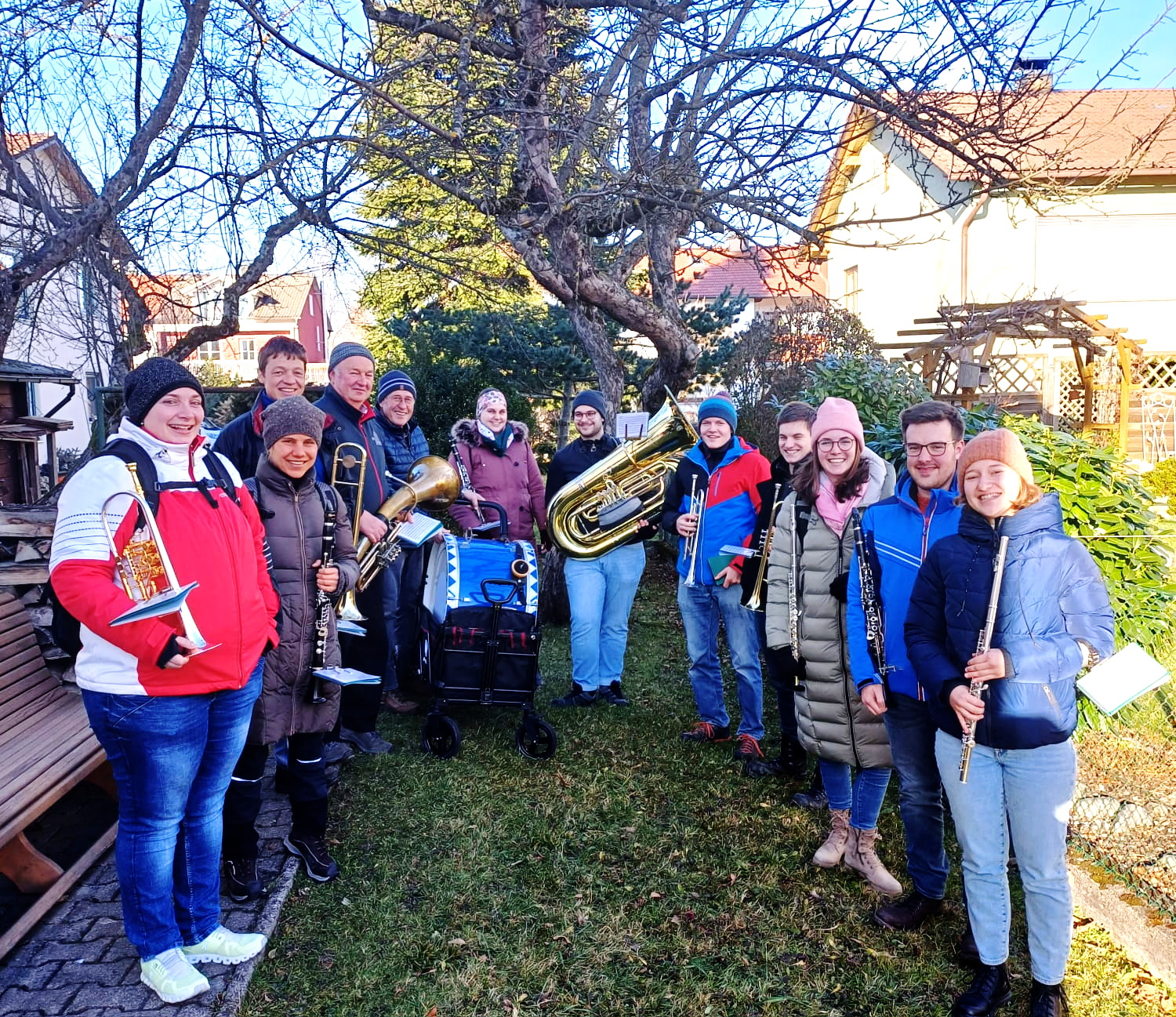 Rohrdorfer Blasmusik-Grüße für Thansau – Samerberger Nachrichten