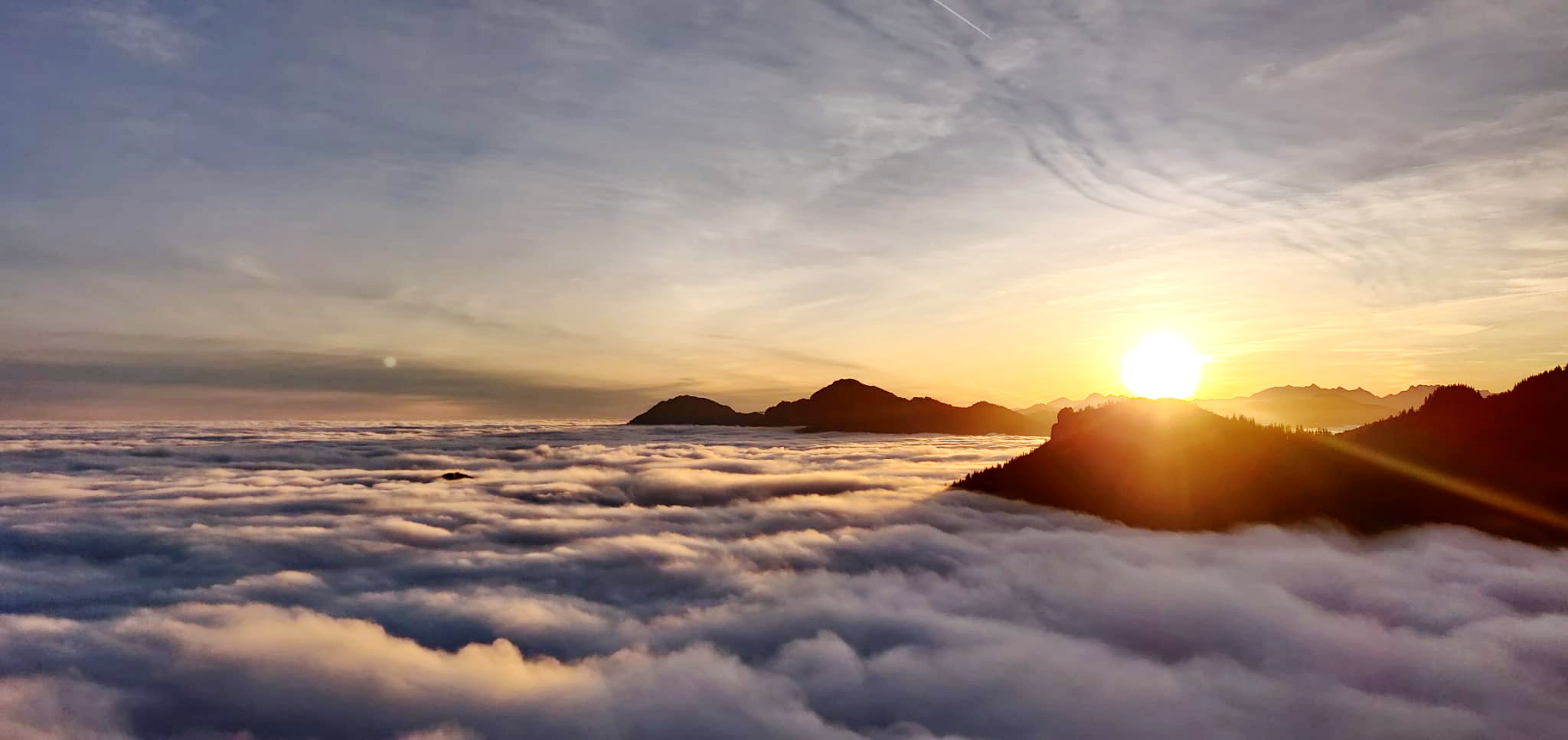 Nebelmeer über den Bergen – Samerberger Nachrichten