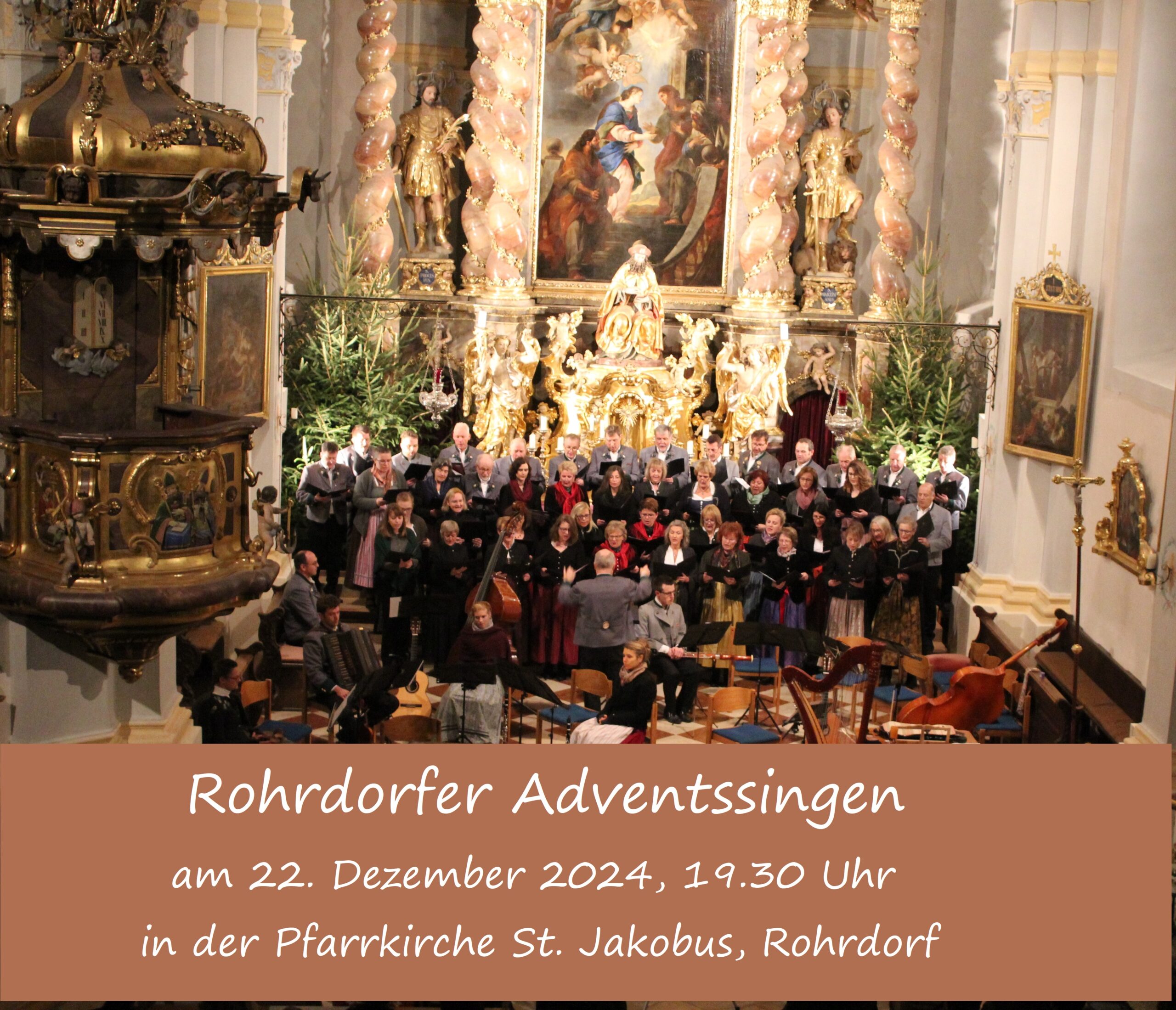Einladung zum Rohrdorfer Adventsingen – Samerberger Nachrichten