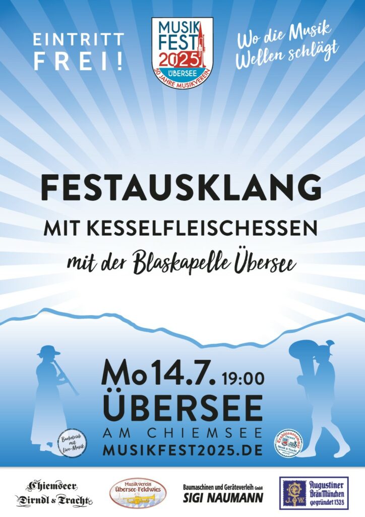 Musikfest in Übersee: Programm – Samerberger Nachrichten