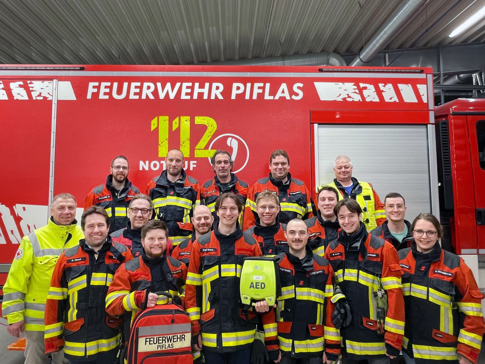 FFW Piflas: Defi-Ausbildung – Samerberger Nachrichten