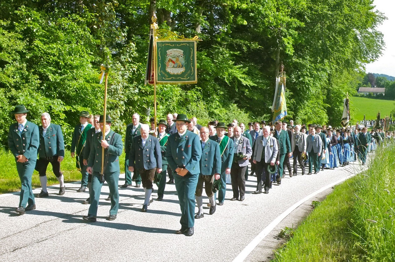 Gauverband I: Wallfahrt nach Maria Eck – Samerberger Nachrichten