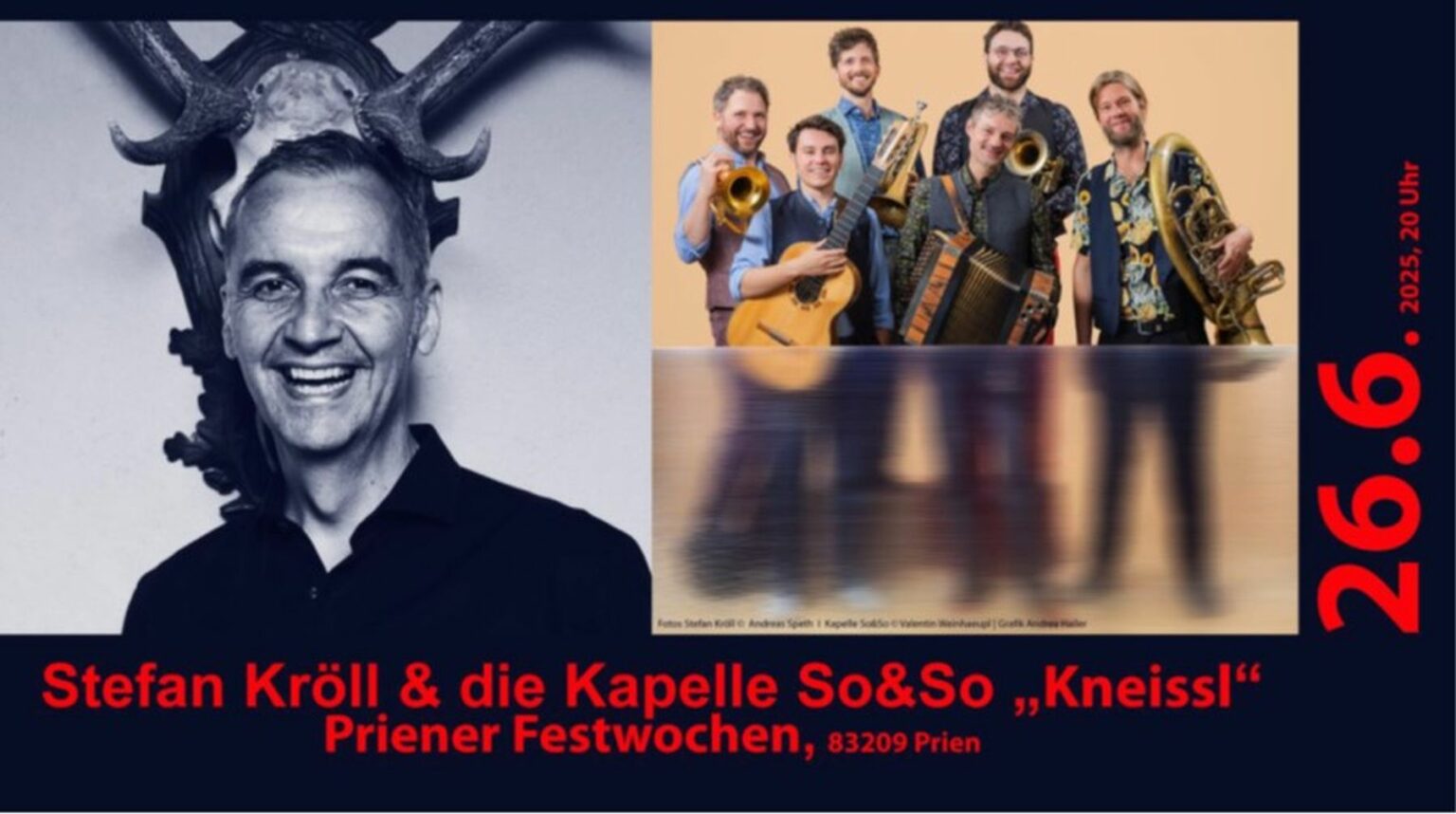 Prien: Stefan Kröll und Kapelle So&So – Samerberger Nachrichten