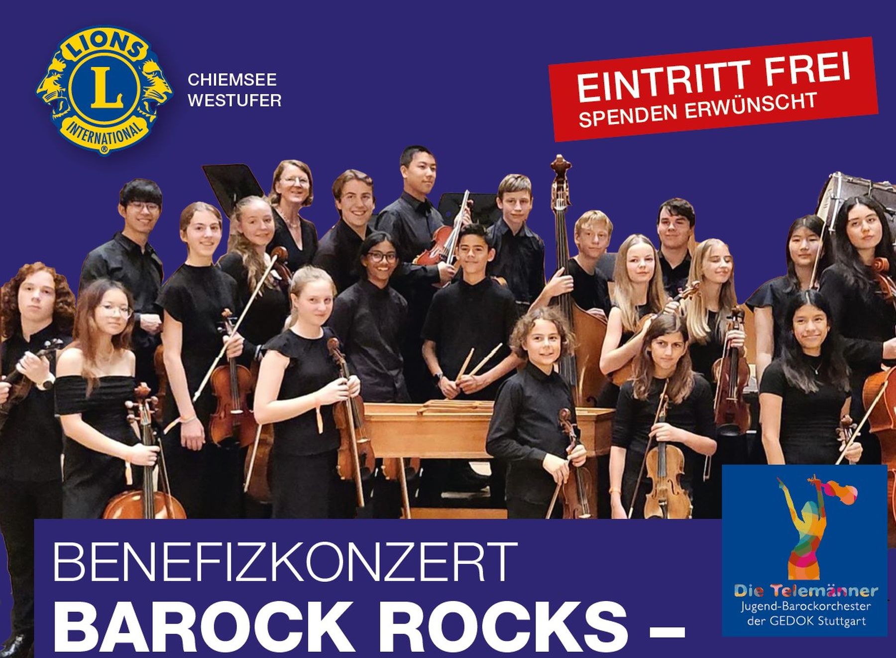 Benefizkonzert-Einladung in Prien – Samerberger Nachrichten