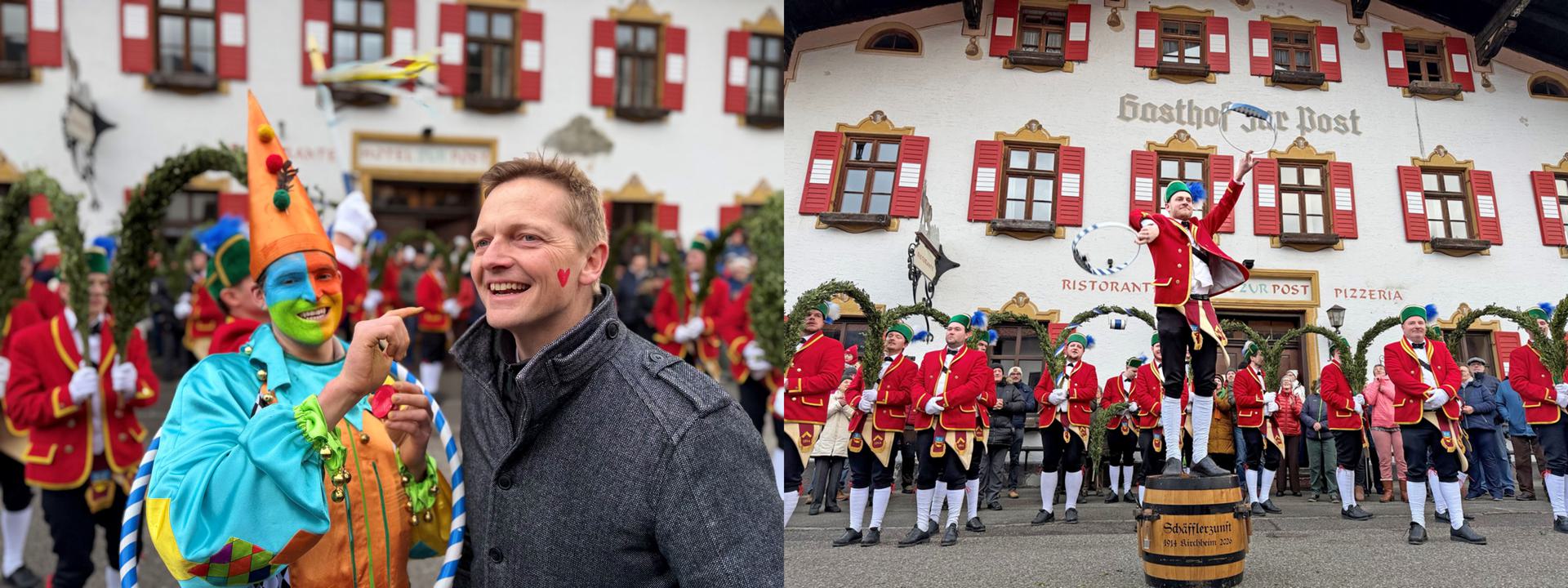 Kirchheimer Schäffler im Bergsteigerdorf – Samerberger Nachrichten